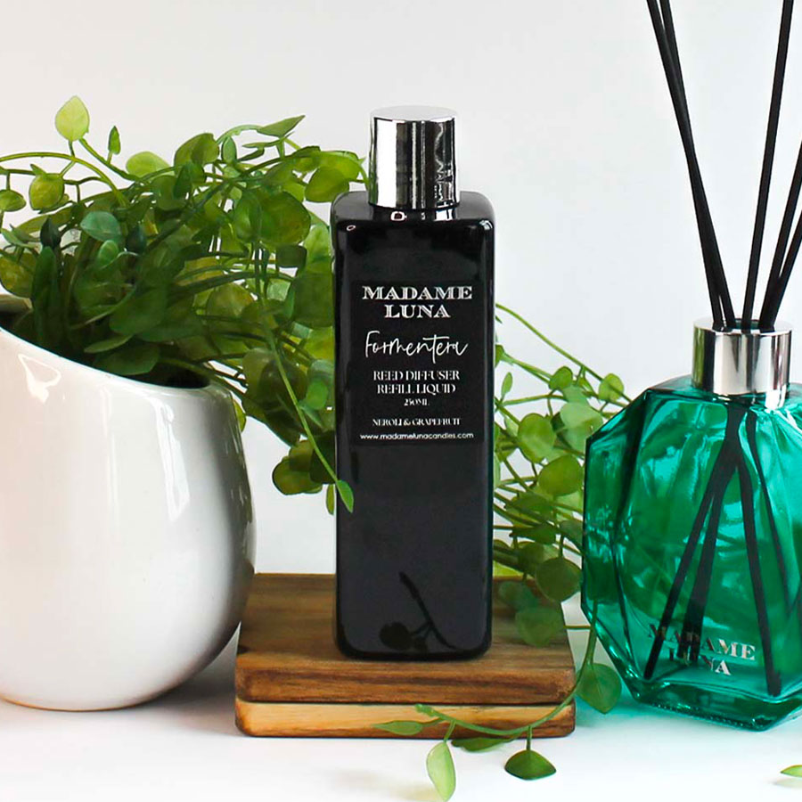 Destination Reed Diffusers Refill – Formentera | Madame Luna Candles